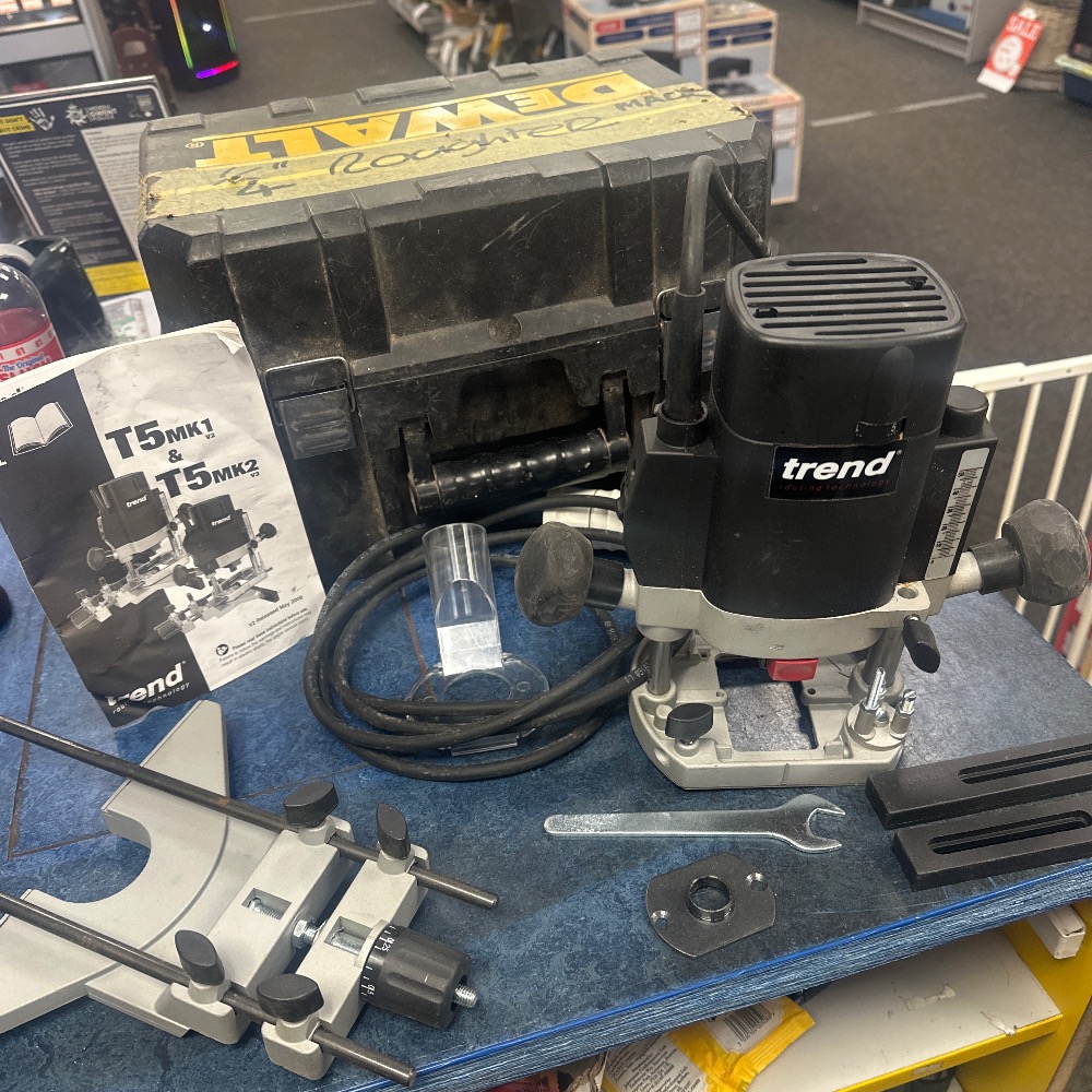 Pre-owned Trend Trend 1/4 inch router t5v2 110v - Own4Less